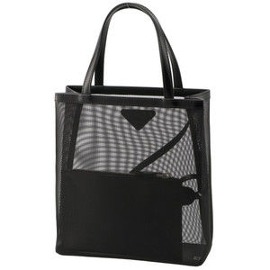 Prada | Bags | Prada Mesh Small Shopping Tote Bag Black | Poshmark